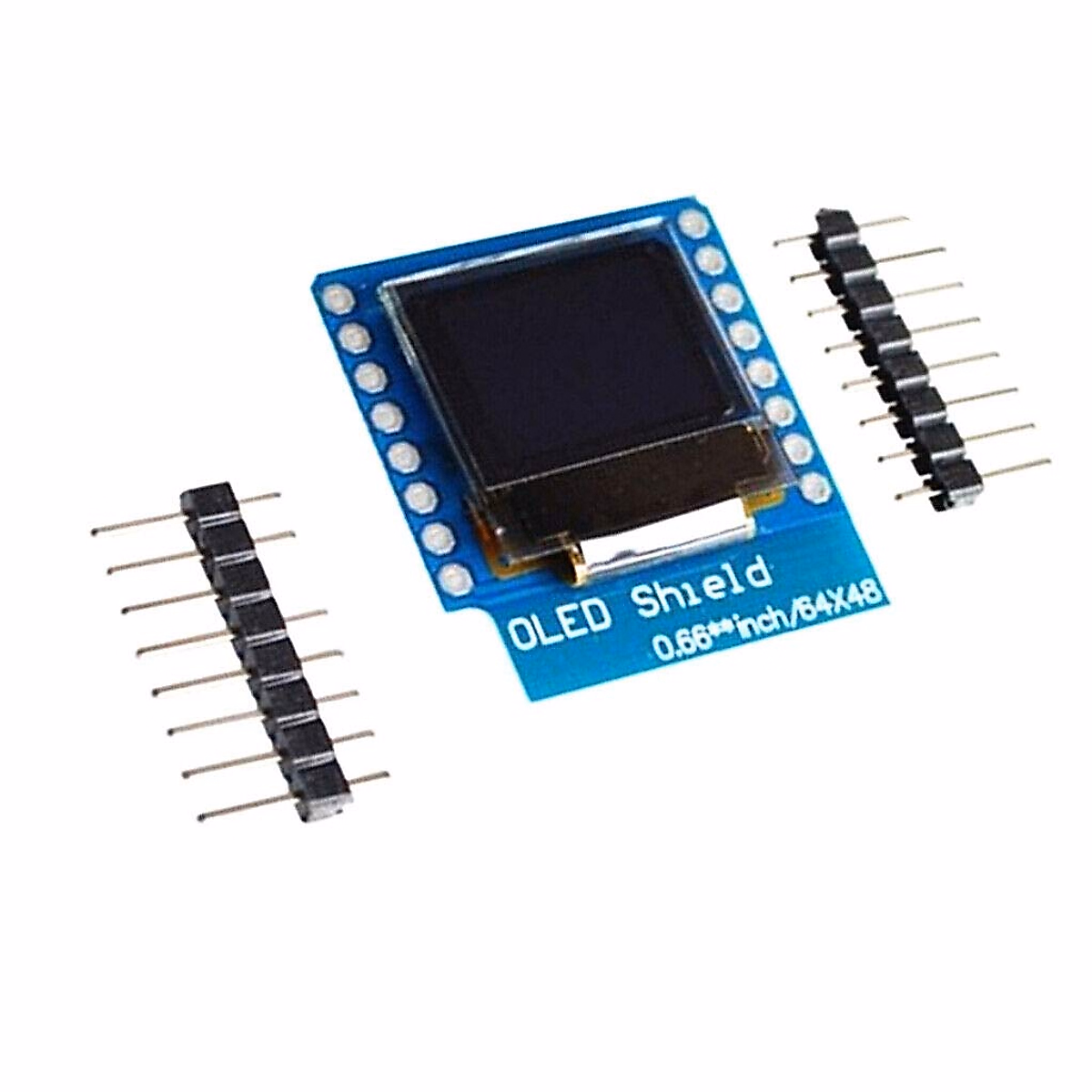Gump's grocery OLED Shield for WeMos D1 Mini 0.66" inch 64X48 IIC I2C for Arduino Compatible