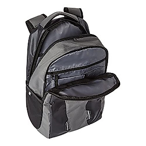 Premium Reflective Backpack with Adjustable Straps (Black, 11.5”W x 18”H x 7.5”D)