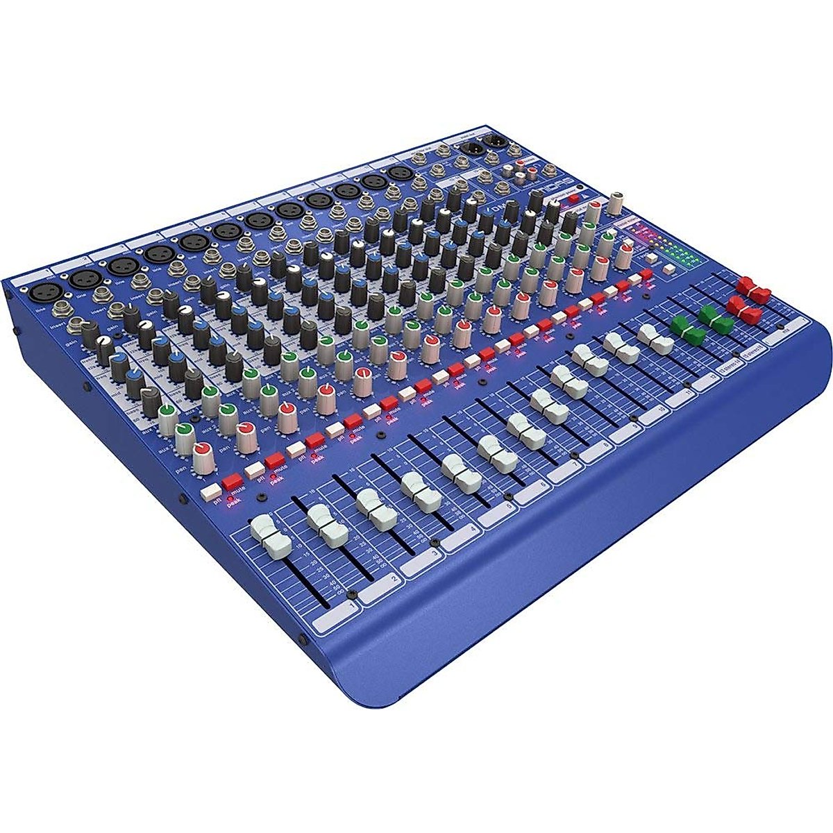 Midas DM16 16 Input Analogue Live and Studio Mixer with Midas Microphone Preamplifiers