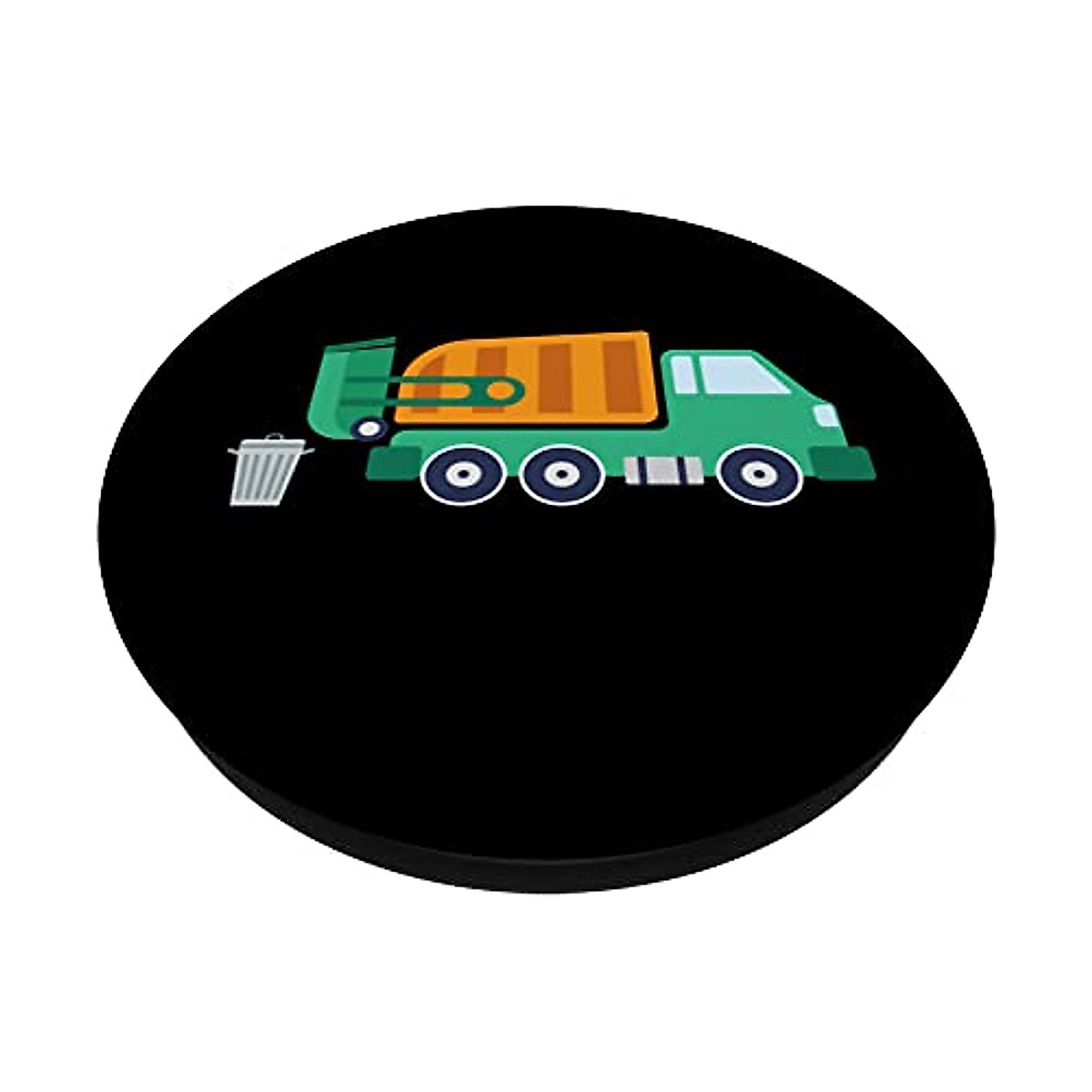 Garbage Truck Recycle Waste Trash Collector Earth Day PopSockets Swappable PopGrip