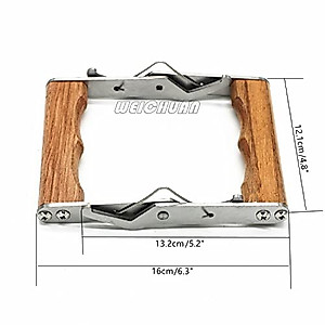 WEICHUAN Beekeeping Frame Gripper, Frame Holder, Frame Lifter Tool - Stainless Steel Beekeeping Equipment Bee Hive Frame Grip Tool Beekeeper Tool
