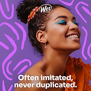 Wet Brush Detangling Brush, Original Detangler Brush (Pink) - Wet & Dry Tangle-Free Hair Brush for Women & Men - No Tangle Soft & Flexible Bristles for Straight, Curly, & Thick Hair