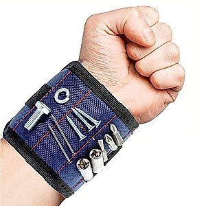 1OTTOPT Magnetic Wristband With Strong Magnets For Holding Screws, Nails, Drill Bits.Best Christmas Gifts.Best Unique Tool Gift For Men, DIY Handyman, Father/Dad, Husband, Boyfriend, Him, Women.1