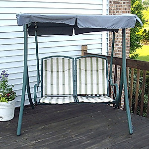 Garden Winds 2-Seater Swing Replacement Canopy Top Cover