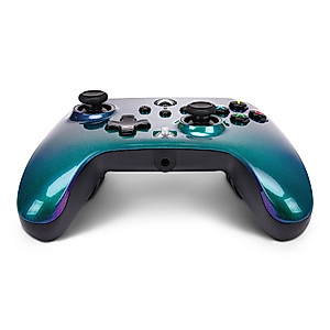 PowerA Enhanced Wired Controller for Xbox Series X|S - Aurora Borealis, gamepad, video game /gaming controller