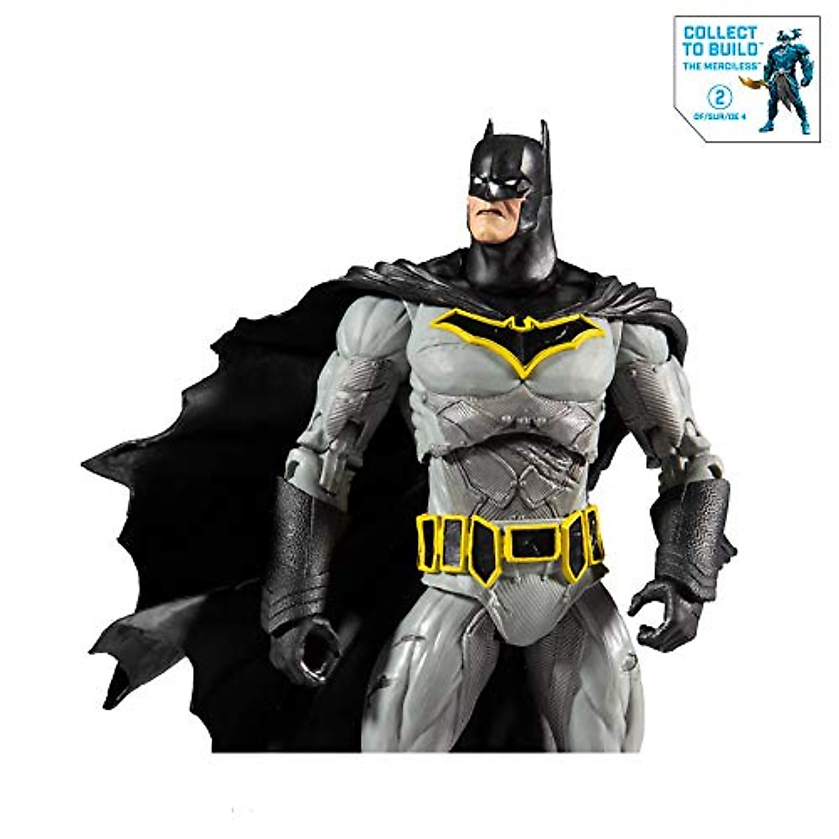 DC Multiverse Batman (Dark Nights: Metal) 7" Action Figure with Build-A Parts for 'The Merciless' Figure