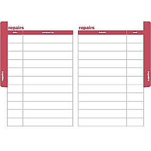 Auto Log Book (Mileage, Maintenance, and Expense Tracker)