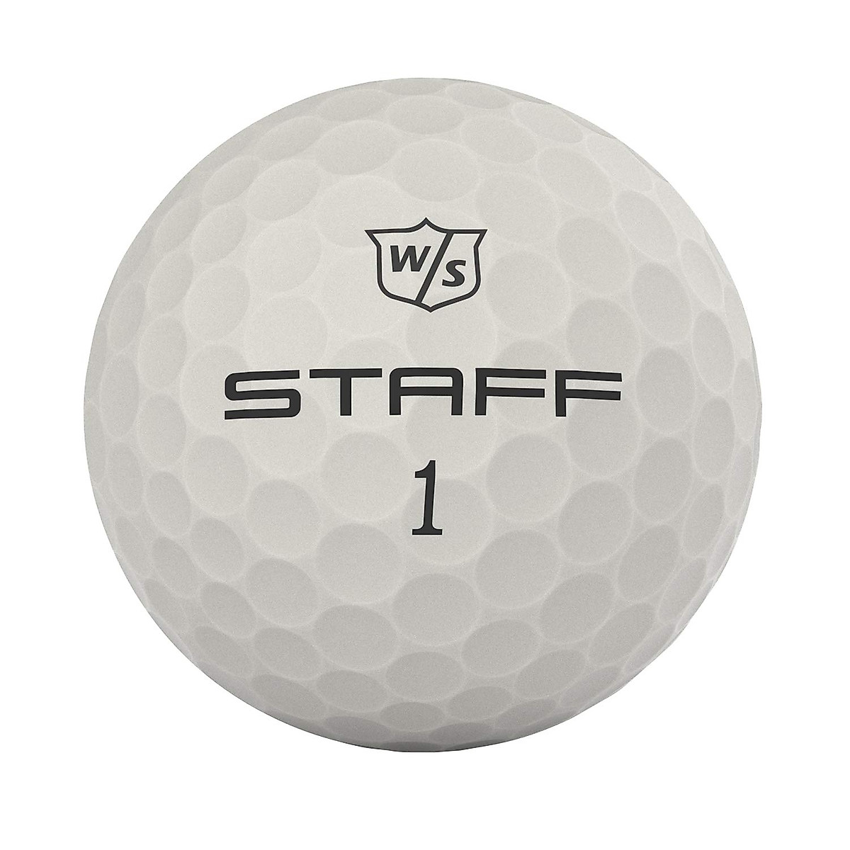Wilson Staff Model R Golf Ball - 12 Balls, White
