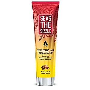 Fiesta Sun Seas The Sizzle Sweltering Hot Accelerator Tingle (280ml), Orange