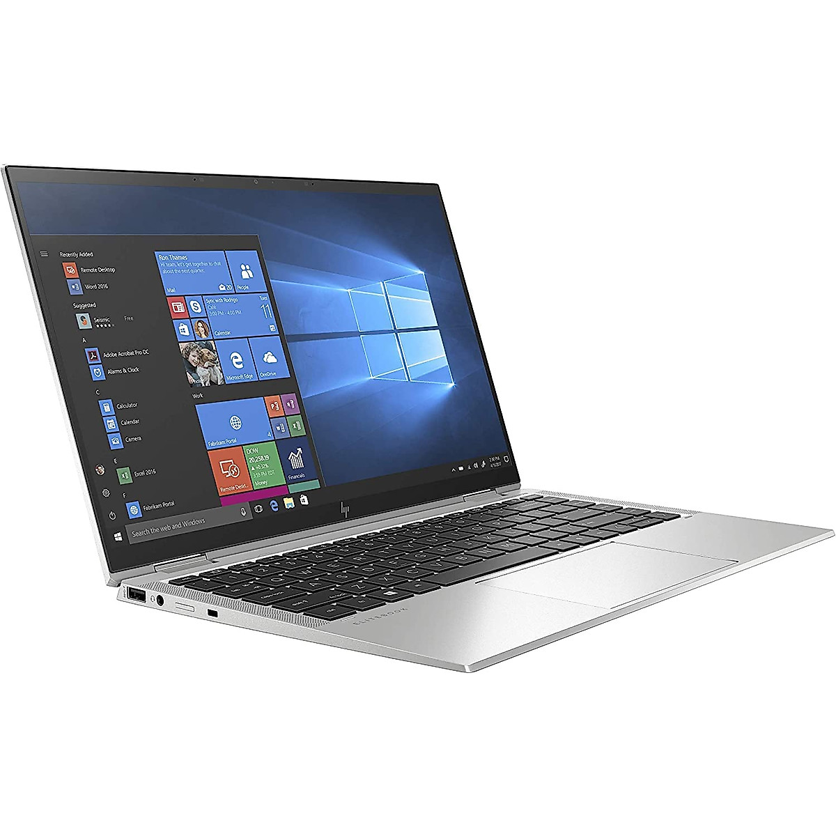 HP 13.3" EliteBook x360 830 G7 Laptop, Intel Core i5-10310U Quad-Core, 16GB RAM, 256GB SSD, Windows 10 Pro (Renewed)