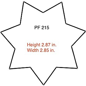 Perfect Fit Shield Wallets 7-point Star Blackinton B2001 Hidden Badge Wallet Leather (Cutout PF215-2.87 In Tall by 2.85 In Wide) California DOC