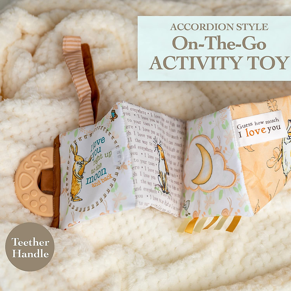 KIDS PREFERRED Guess How Much I Love You Accordion Style On-The-Go Activity Toy