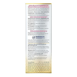 NIVEA Cellular Luminous630 Anti-Pigment Spot Intensive Serum (30 ml), Brightening Serum for an Even & Radiant Complexion, Face Care Against Pigment Spots.