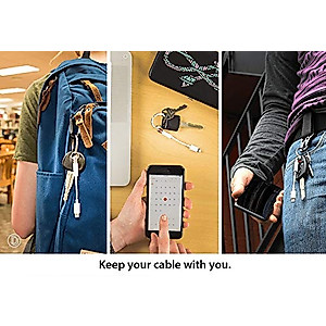 Dongle Dangler 3.5mm Headphone Jack Adapter - Compatible with iPhone 14/14 Pro/13/13 Pro/12/12 Pro/11/11 Pro/X/Xr/Xs/Xs Max/8/8 Plus/11/11 Pro Max/SE (Keychain 2-Pack)