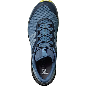 Salomon Sense Ride 4 Trail Running Shoes for Men, Copen Blue/Black/Evening Primrose, 11.5