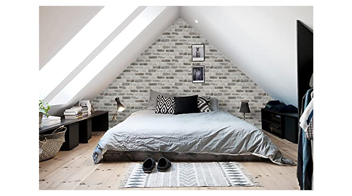 Guvana 3D Brick Wallpaper - Peel & Stick Easy Decor