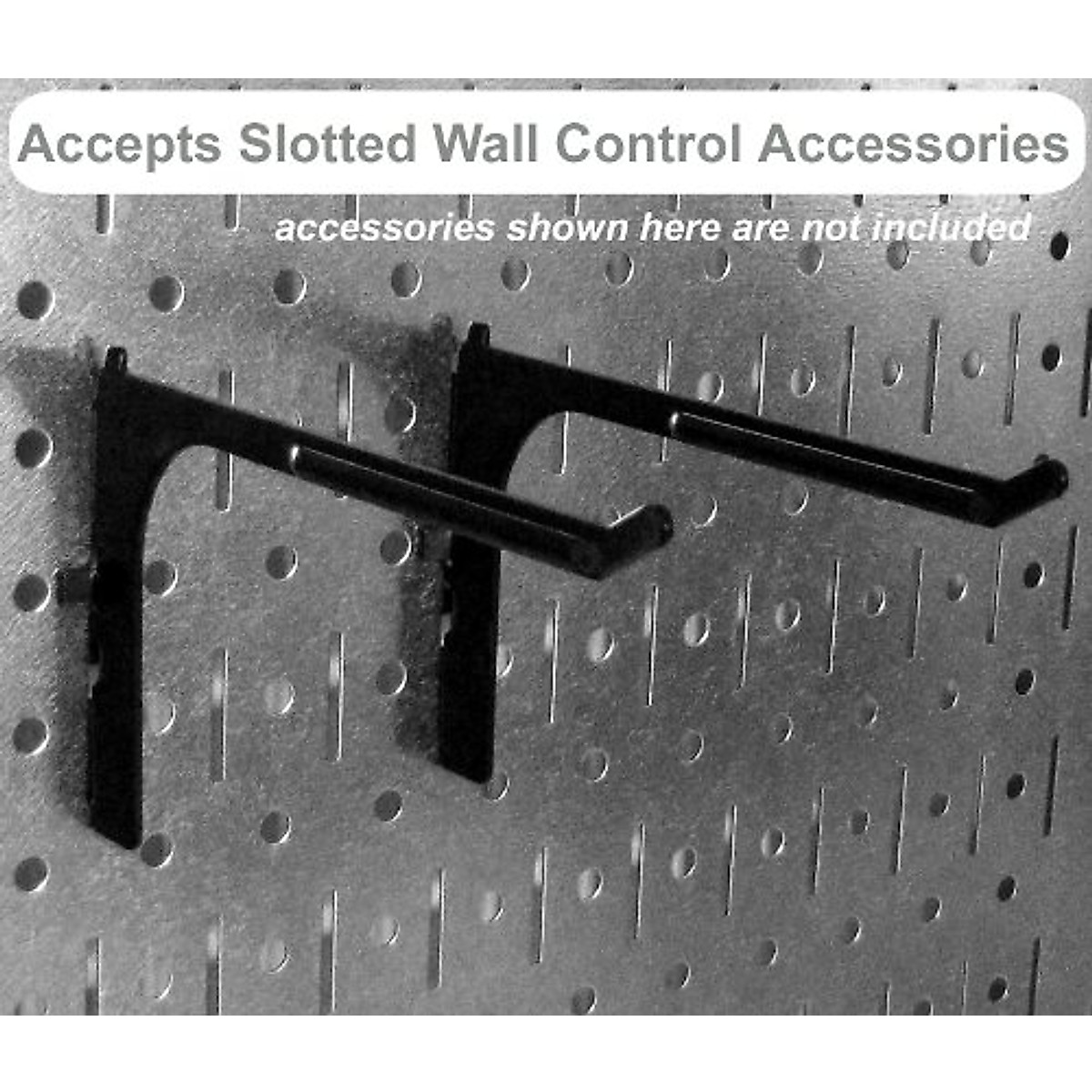Wall Control 30-P-3232GV Galvanized Steel Pegboard Pack