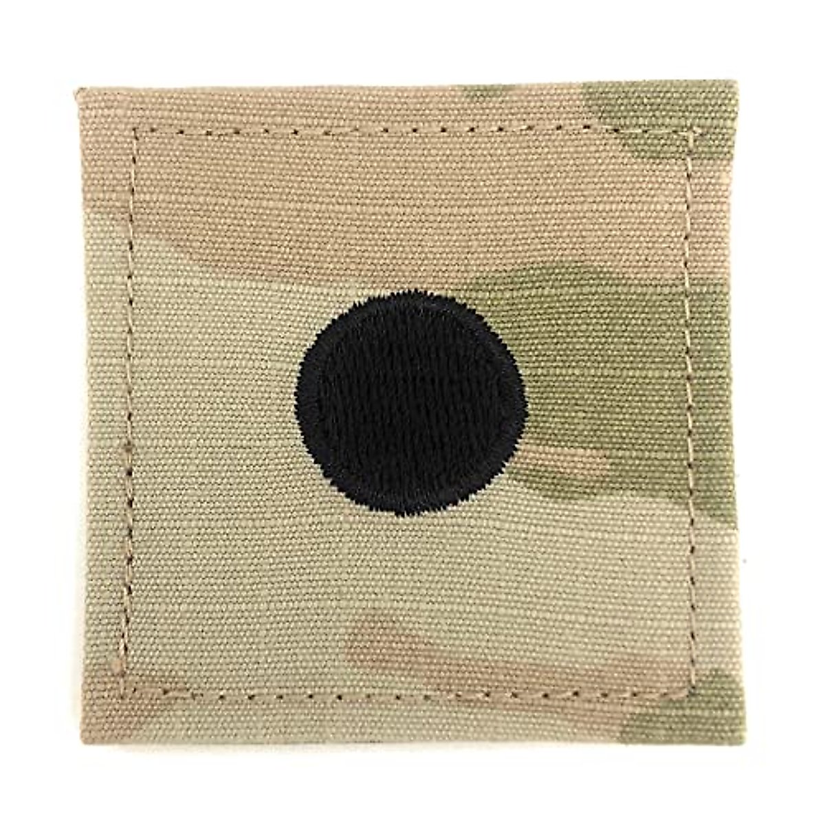 U.S. Army ROTC Rank 2nd Lieutenant 2nd Lt. OCP w/Hook Fastener (LARGE DOT)