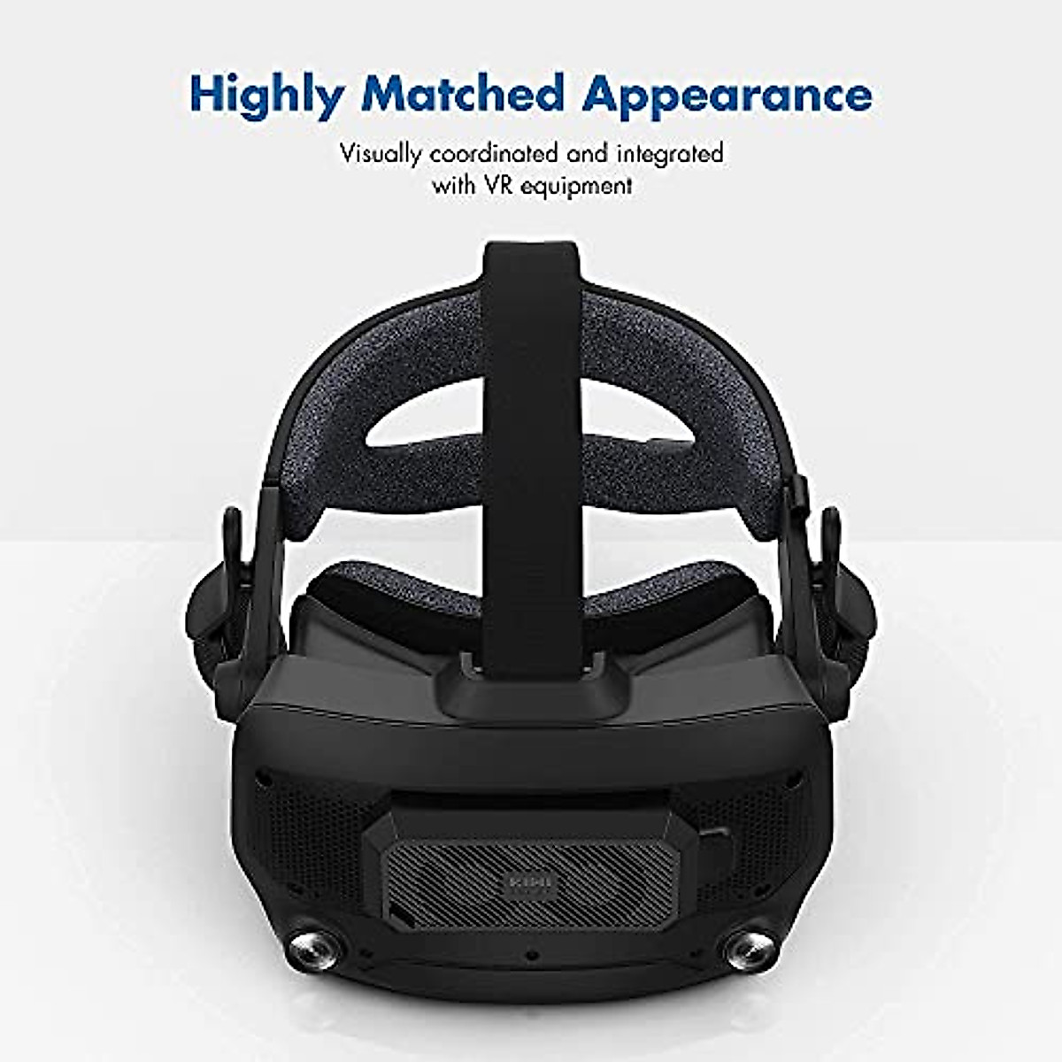 KIWI design USB Radiator Fans Cooling Heat and Sweat-Proof Head Strap Cover for Valve Index Acessories