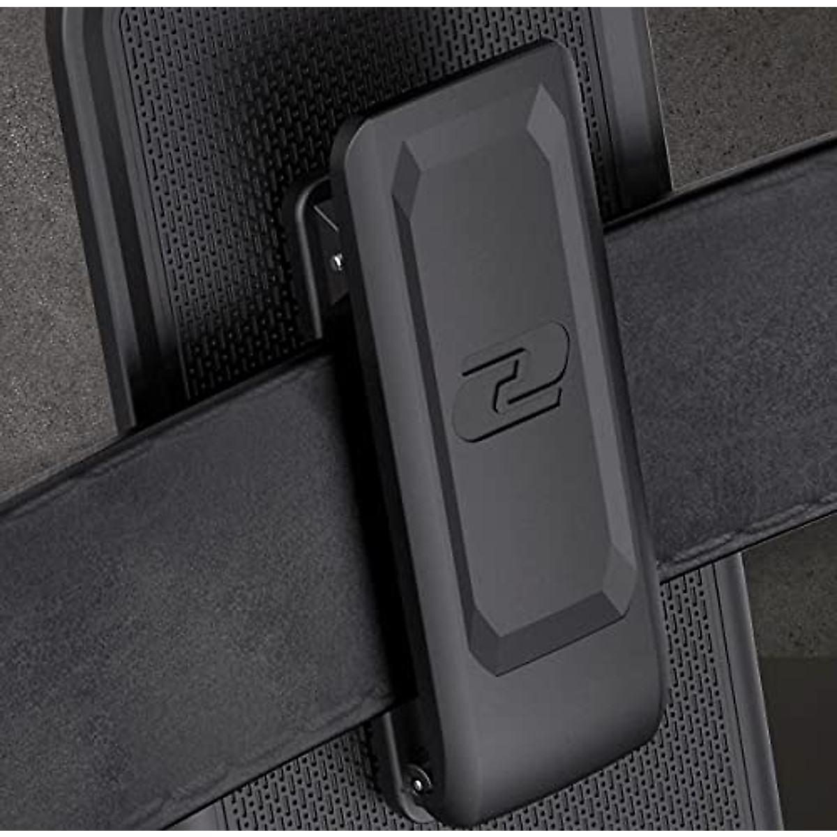 Encased DuraClip Designed for Samsung Galaxy S23 Plus Belt Clip Case with Phone Holster and Kickstand (Matte Black)