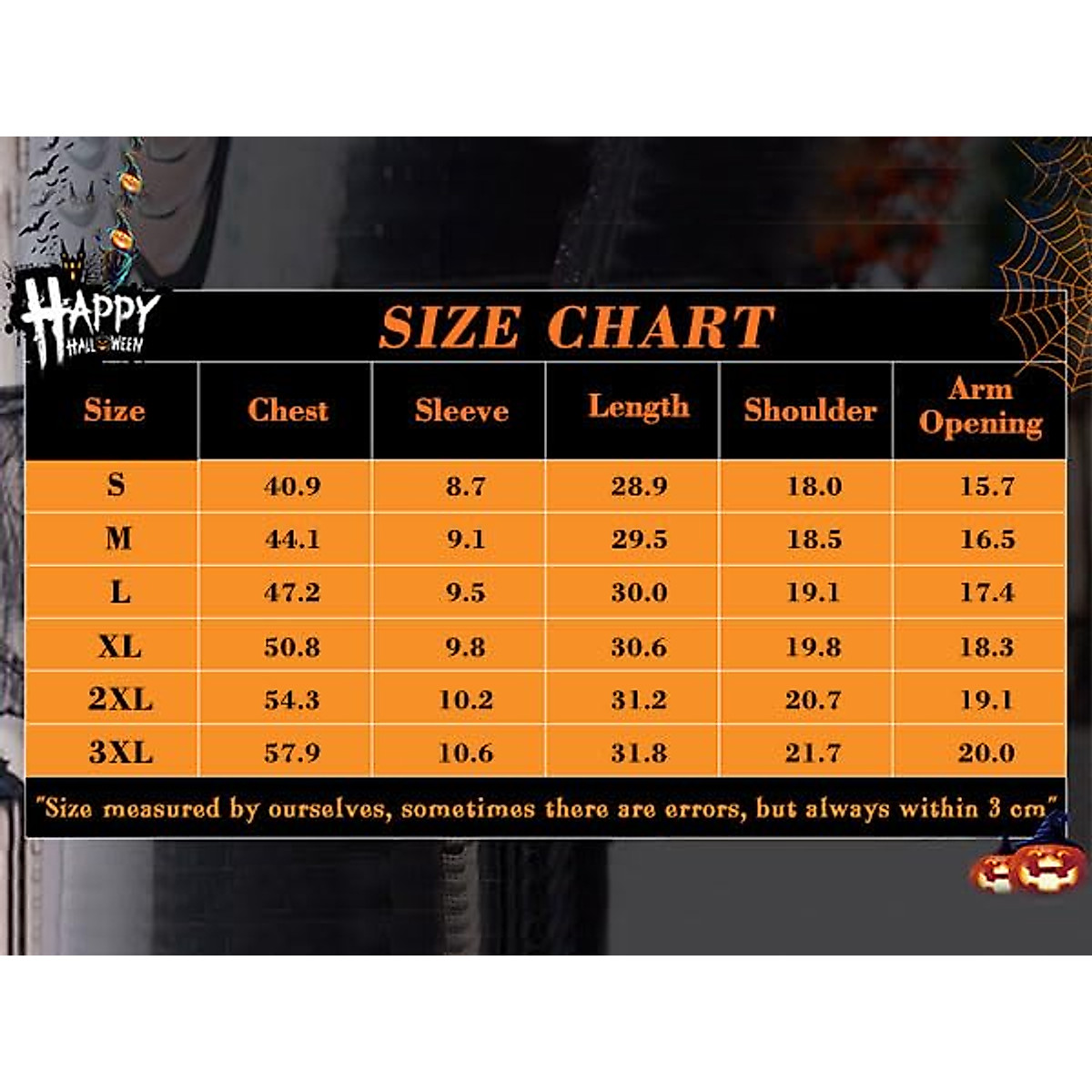 WHO IN SHOP Men's Halloween Shirts Cute Scary Horror Short Sleeve Button Up Shirt