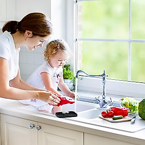 ZAPPOWARE Silicone Sponge Holder -soap Tray - 5.9" X 4.33" (Black), 1-Pack (Black)