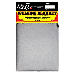 Hot Max 23144 24-Inch by 38-Inch Silver Flame Retardant Welding Blanket