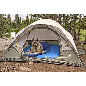Sierra Designs Fern Canyon 4 Person Tent for Camping - Easy Setup – Includes a Waterproof Removable Rain Fly Ready for Any Conditions - Included Burrito Bag for Quick and Easy Storage…