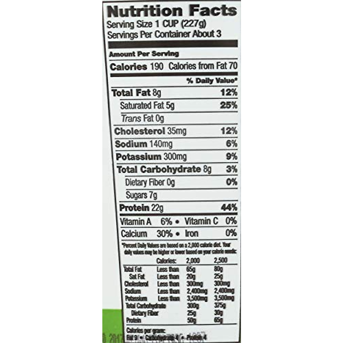 Stonyfield® Organic 100% Grassfed Plain Greek Whole Milk Yogurt 24 Oz. Tub (Pack of 1)