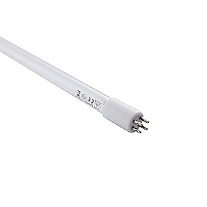 HQUA-OWS-6L 25W Germicidal Tube, 4-Pin Base, Water Purifier Replacement Source for 6 GPM Water Disinfection System, 2 Pack