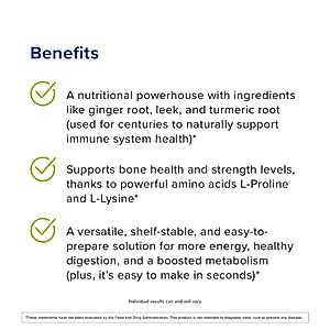 Gundry MD® Lectin Free Vegetable Broth, 30 Servings