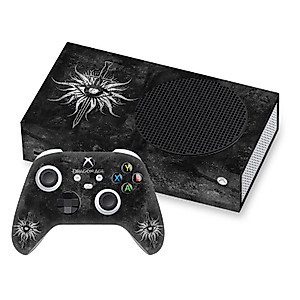 Head Case Designs Officially Licensed EA Bioware Dragon Age Inquisition Distressed Heraldry Vinyl Sticker Gaming Skin Decal Cover Compatible With Xbox Series S Console and Controller Bundle