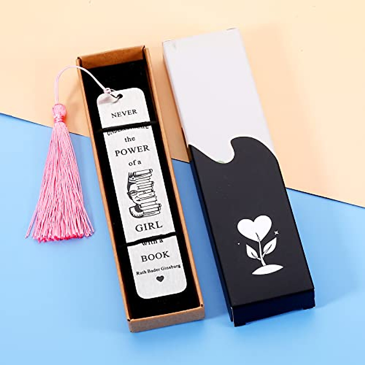 Inspirational Bookmark for Powerful Women Girls Female Lawyer Students Book Lover Birthday Graduation Law Bookmark Gifts for Daughter Friends Lady BFF Christmas Gifts for Teenage Girls Fans