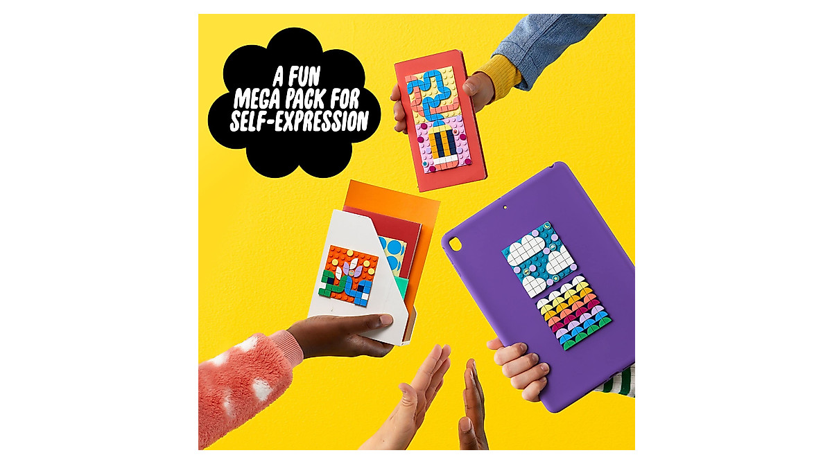 Creative LEGO DOTS Adhesive Patches Mega Pack