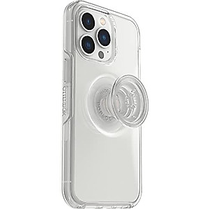OtterBox Otter + POP Symmetry Clear Series Case for iPhone 13 Pro - Clear POP (Clear)