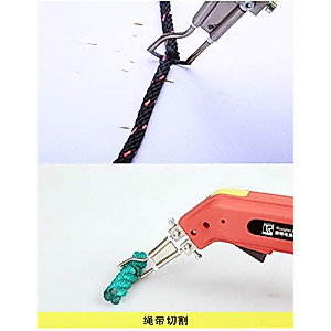 Handheld Electric Hot Knife Cutter and Heat Sealer Rope Healing Professional Hot Cutting Knife Fabric Cloth Cutter