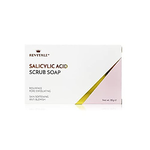 Revitale Salicylic Acid Scrub Soap, Pore Exfoliating, Softening Skin, Anti-Blemish