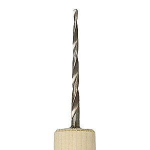 KAKURI Manual Hand Drill for Wood 1/8" Hole, Woodworking Manual Awl Tool for Pilot Hole, Japanese Gimlet Tool KIRI, Japanese Steel Screw Blade (Tapered), Made in Japan