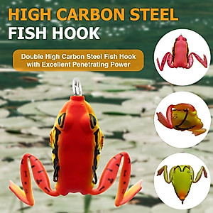 Reaction Tackle Swimming Legs Frogs 2.25" - Rainforest Frog #24