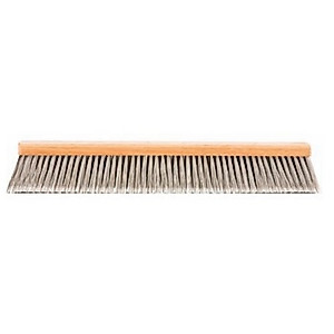 Magnolia 3724-FXY 24" Black Plastic FlexSweep Floor Brush with Handle