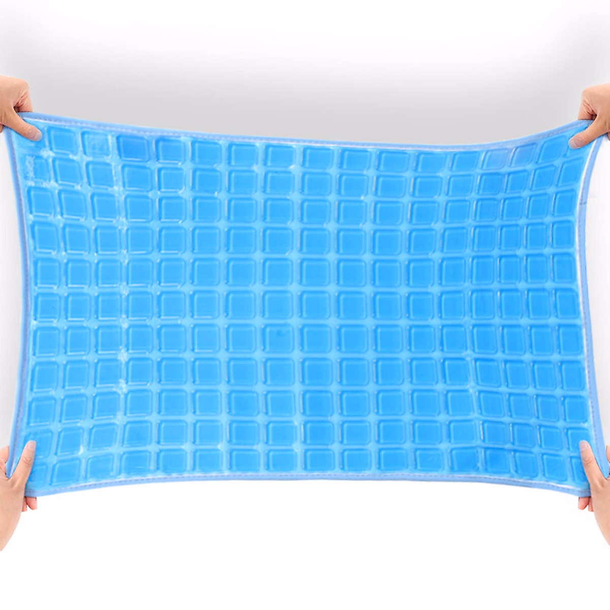 Gel Pillow Cooling Mat Cooling Gel Pad for Bed Pillow Summer Cushion Soft Flexible Foldable Pillow Mat for Sleeping