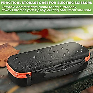 Carrying Case Only- Compatible with WORX WX082L/ WX081L, for ZipSnip Cutting Tool, Fabric Cutter Storage Bag Rotorazer Saw Container, Mini Circular Saw Organizer Box