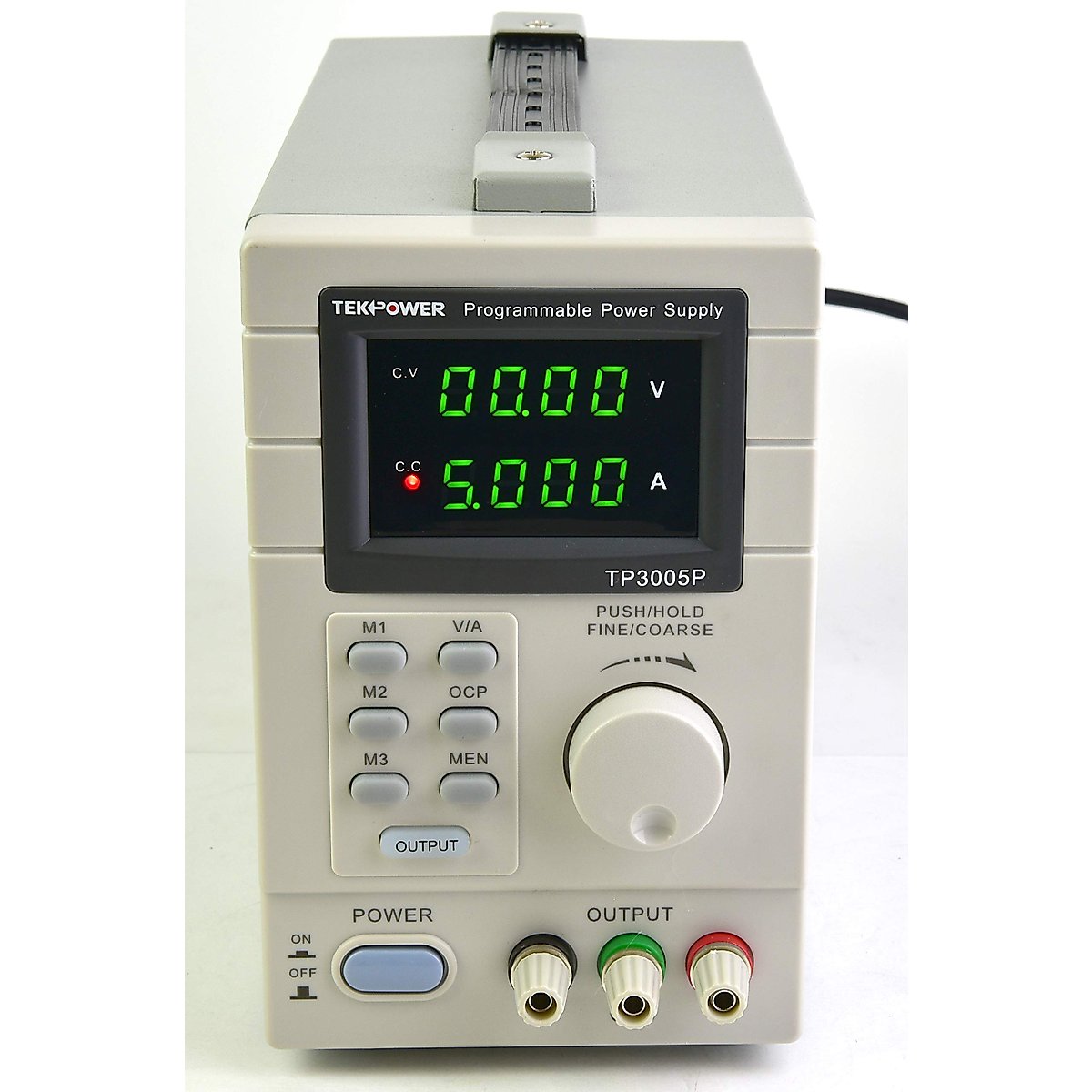 Tekpower TP3005P Programmable Linear Type Variable Regulated DC Power Supply, 0-30V at 0-5A