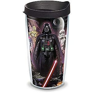 Tervis Star Wars Collage Made in USA Double Walled Insulated Tumbler Travel Cup Keeps Drinks Cold & Hot, 16oz, Classic