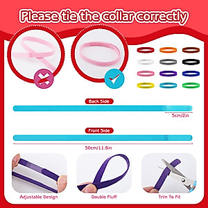 GGSTDDUP 36 Pcs Reflective Puppy Collar and Leash Set, Dog Collar and Leash Adjustable Puppy Collars Quick Release Clip Buckle Dog Collar for Small Medium Dogs Walking Training