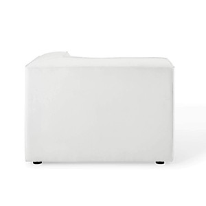 Modway Restore Upholstered Sectional Sofa, 5-Piece Set, White