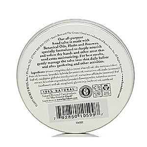 Burt's Bees Farmer's Friend Hand Salve, 3-Ounce Tin (Pack of 3)