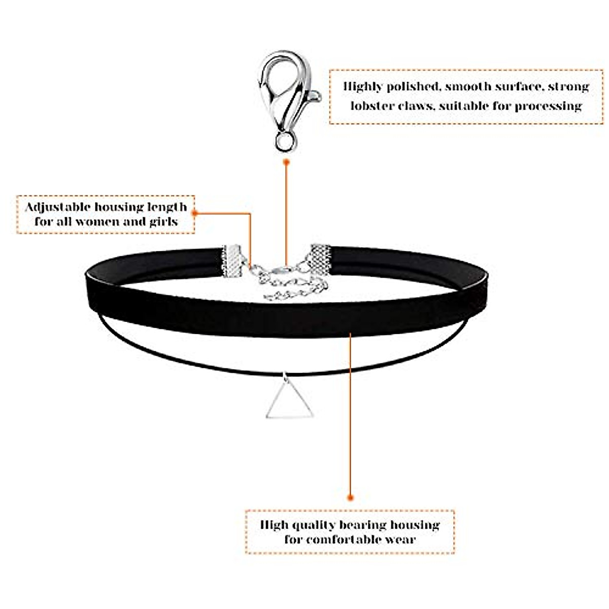 shynek Choker Necklace for Women, 12 Pcs Black Choker Necklace Set Black Lace Tattoo Velvet Chokers for Women and Teen Girls