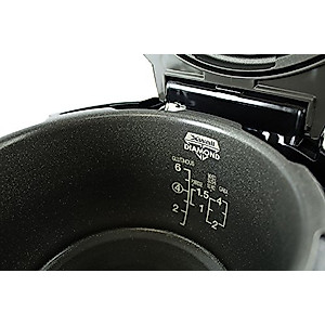 Cuckoo CRP-HS0657F 6 Cup Pressure Rice Cooker, 110V, Black