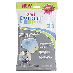 Kalencom Potette Plus Liners - 90 Liners, Pack of 3